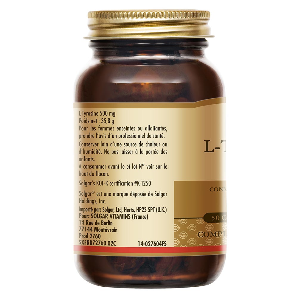 L-Tyrosine | Solgar - FR