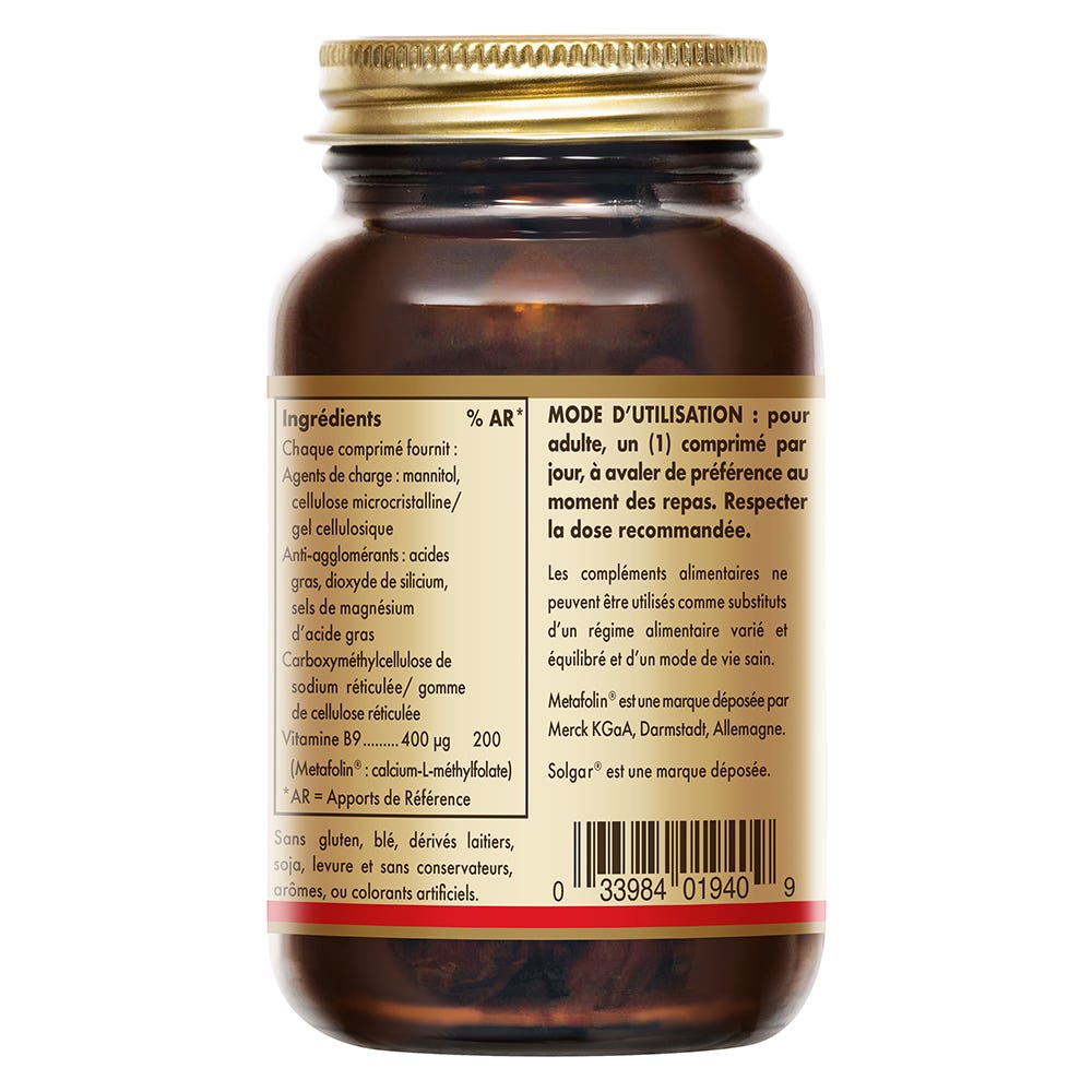 Metafolin® | Solgar - FR