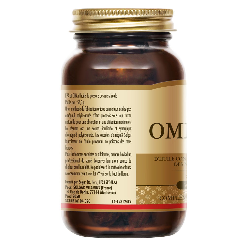 Oméga 3 - Cardiovasculaire | Solgar - FR