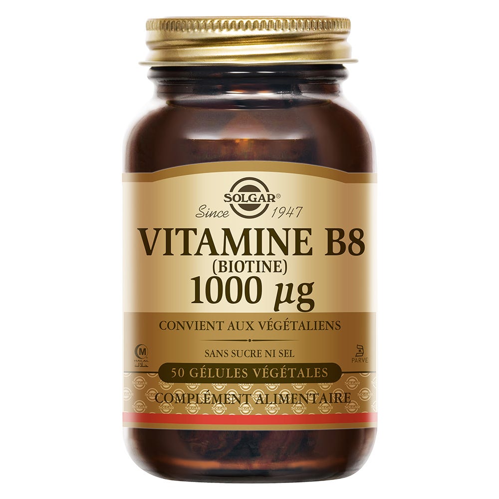 Vitamine B8 (Biotine) | Solgar - FR