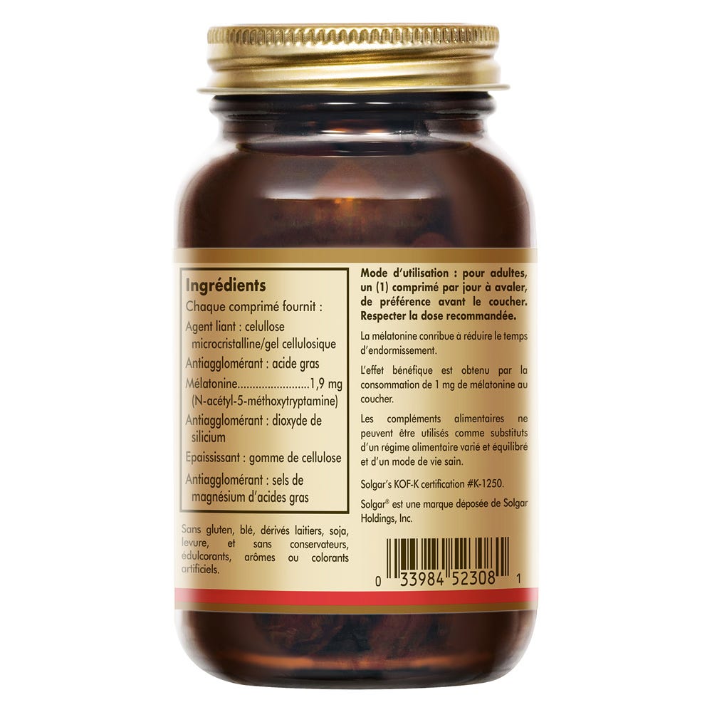 Super Mélatonine - Sommeil et Relaxation | Solgar - FR