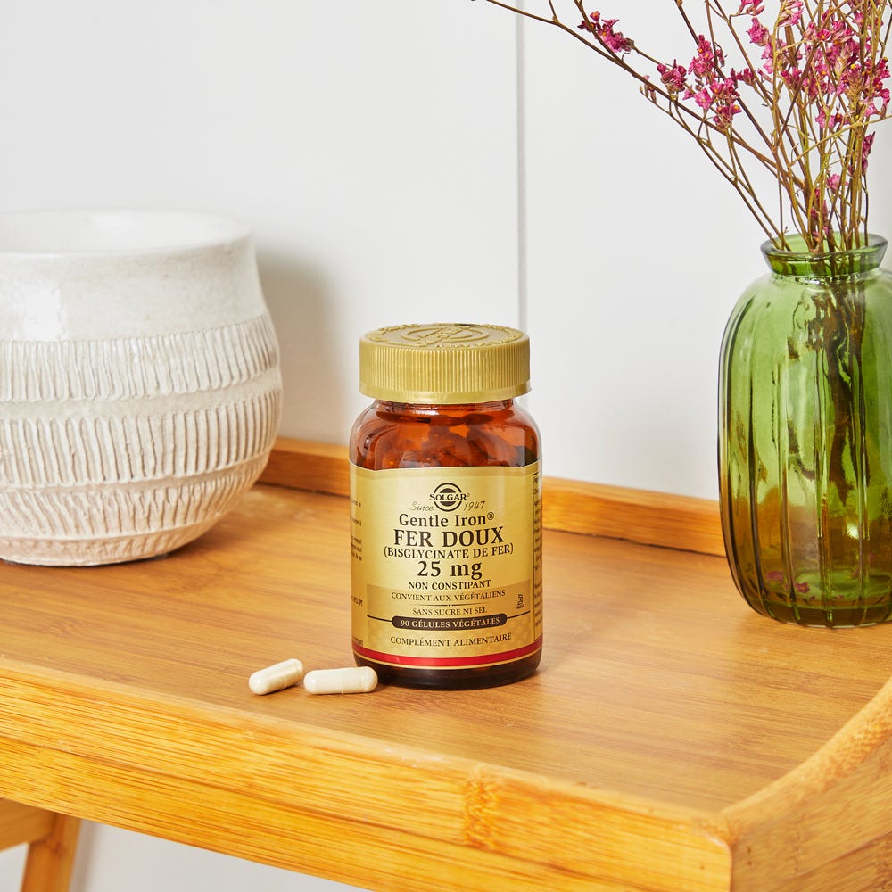 Fer doux (Gentle Iron) - Vitalité | Solgar - FR